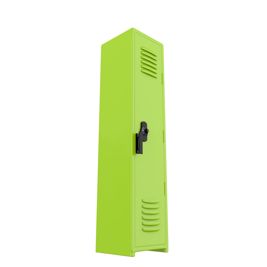 Locker Green 3D - TurboSquid 1344515
