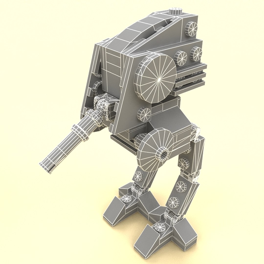 3d Model Lego At-dp Mini