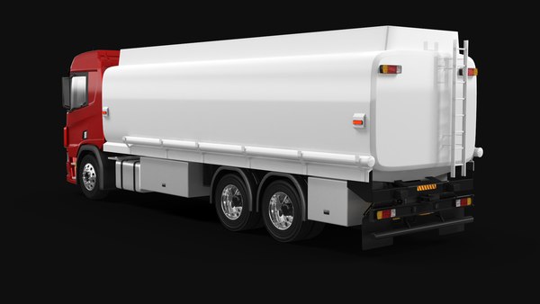Generic Euro Tank Truck model - TurboSquid 1750434