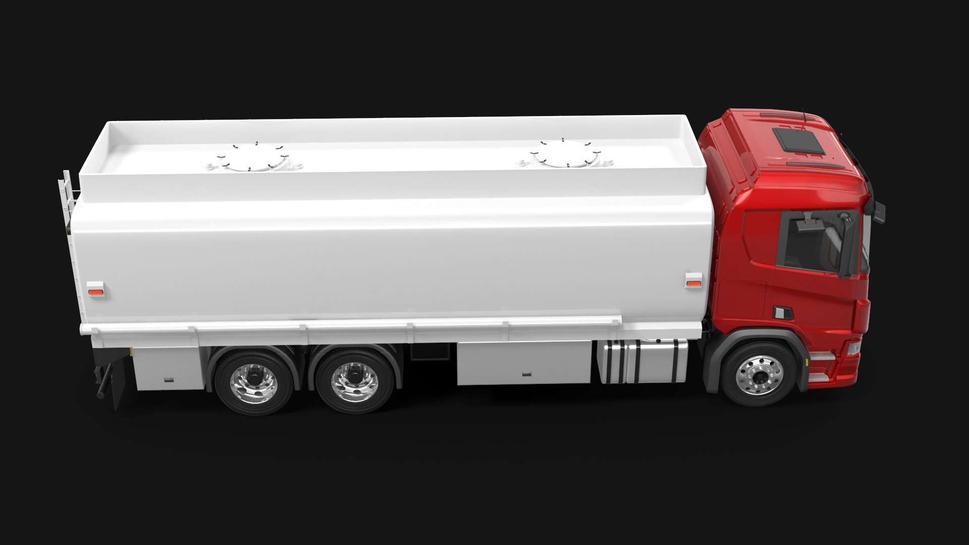 Generic Euro Tank Truck Model - TurboSquid 1750434