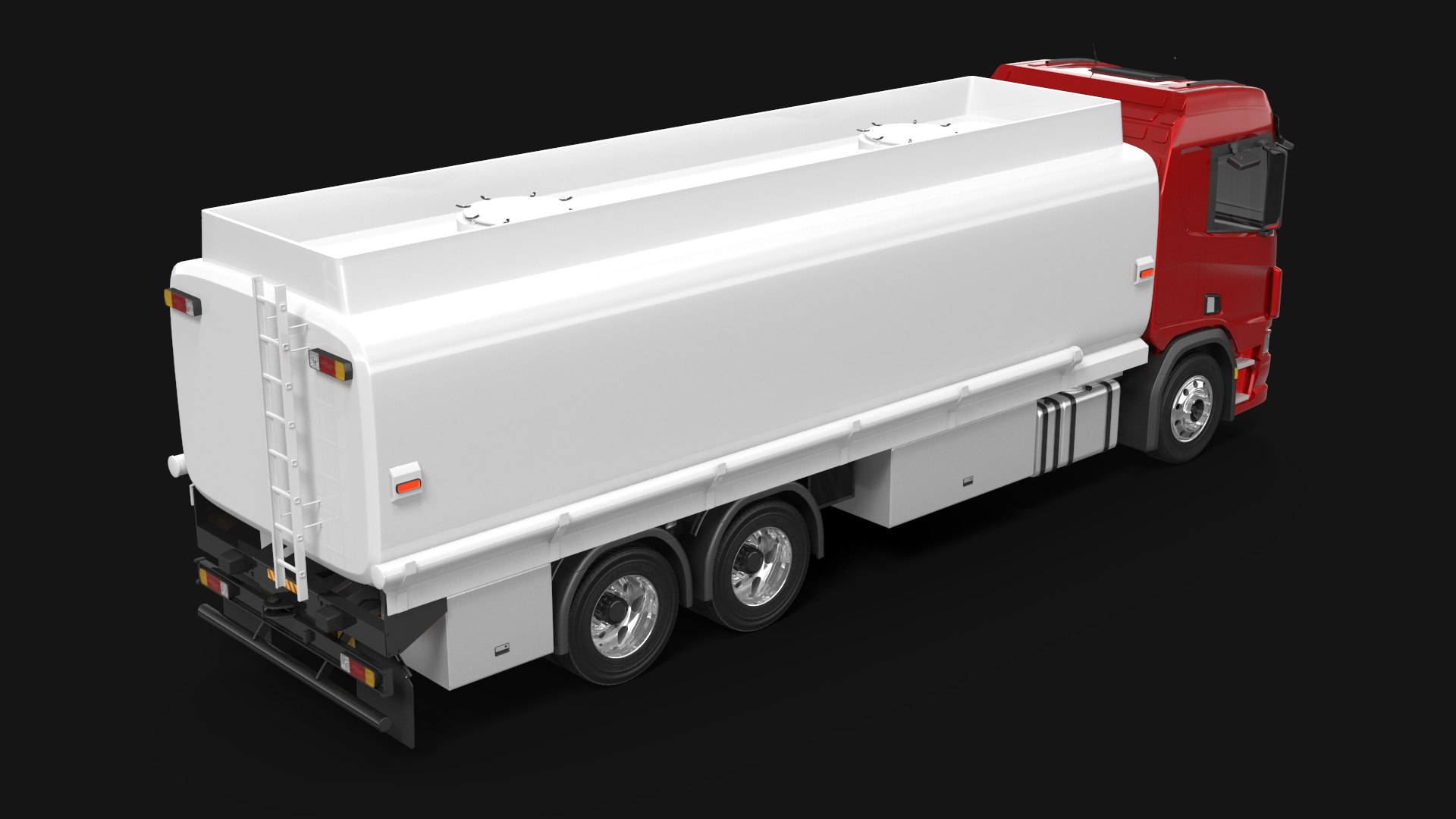 Generic Euro Tank Truck Model - TurboSquid 1750434