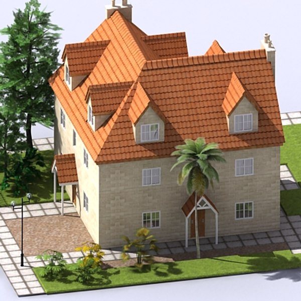 3d residential block