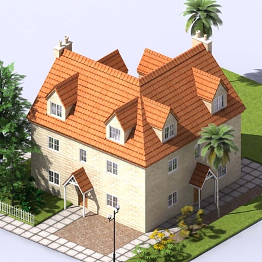 3d residential block