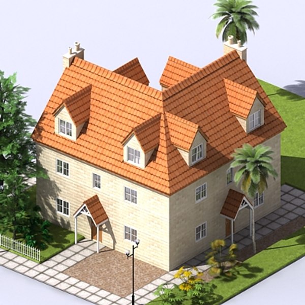 3d residential block