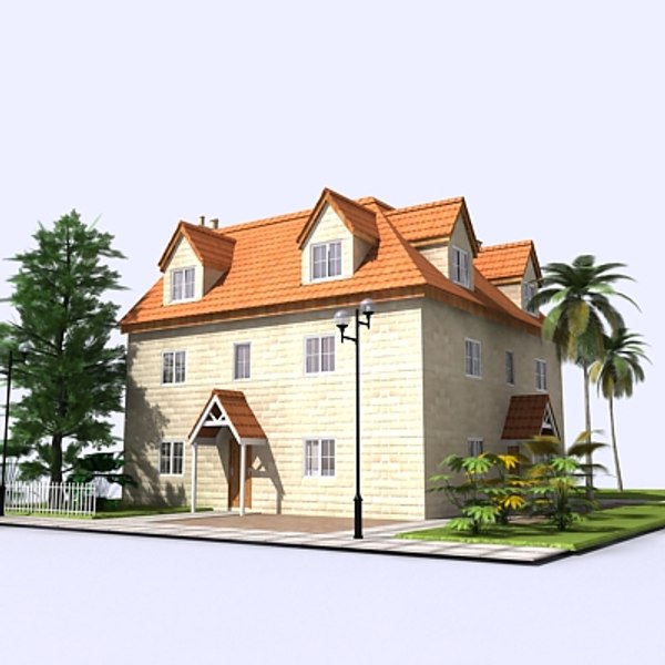 3d residential block