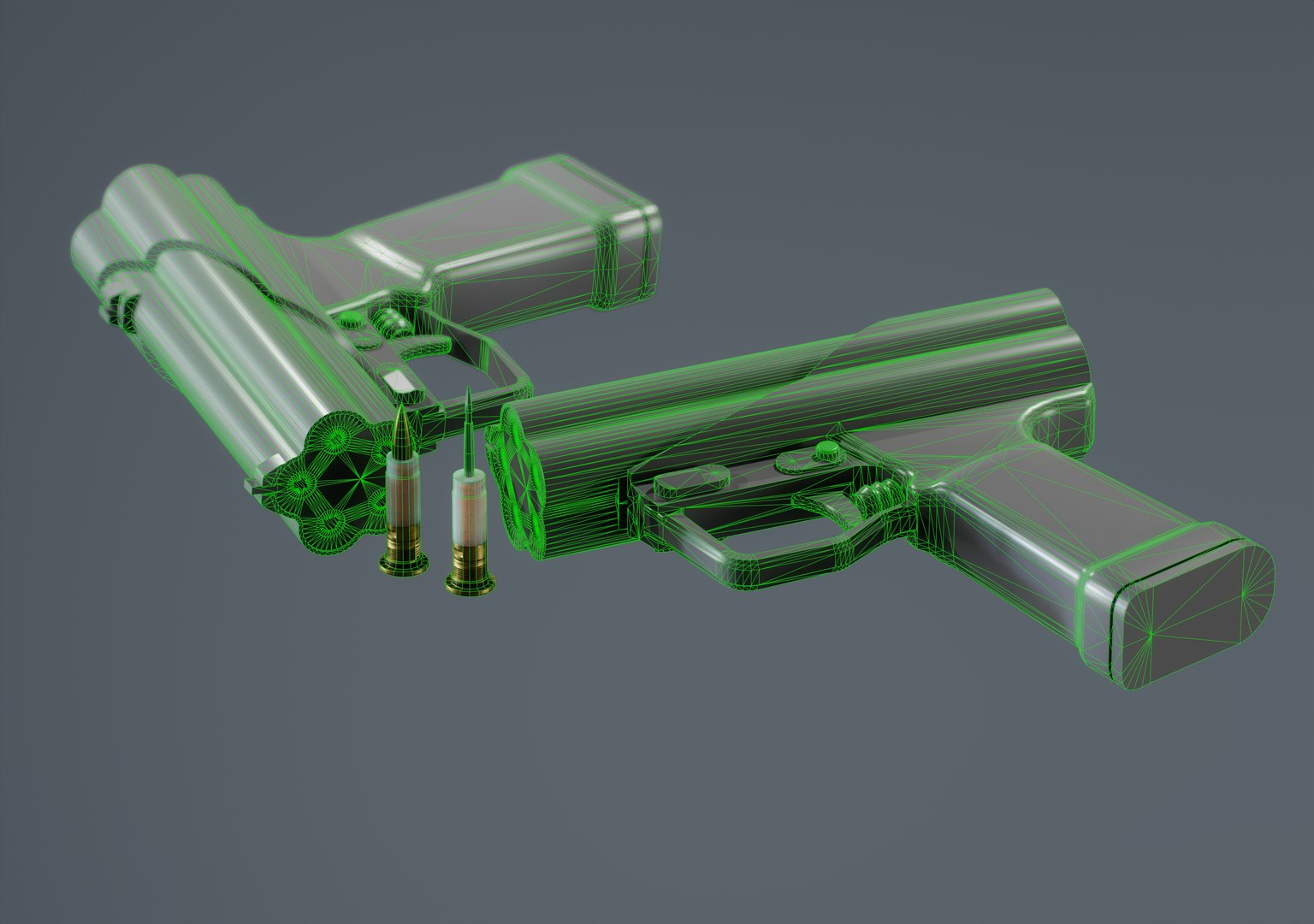 3D Game Ready HK P11 Underwater Pistol - TurboSquid 2158032