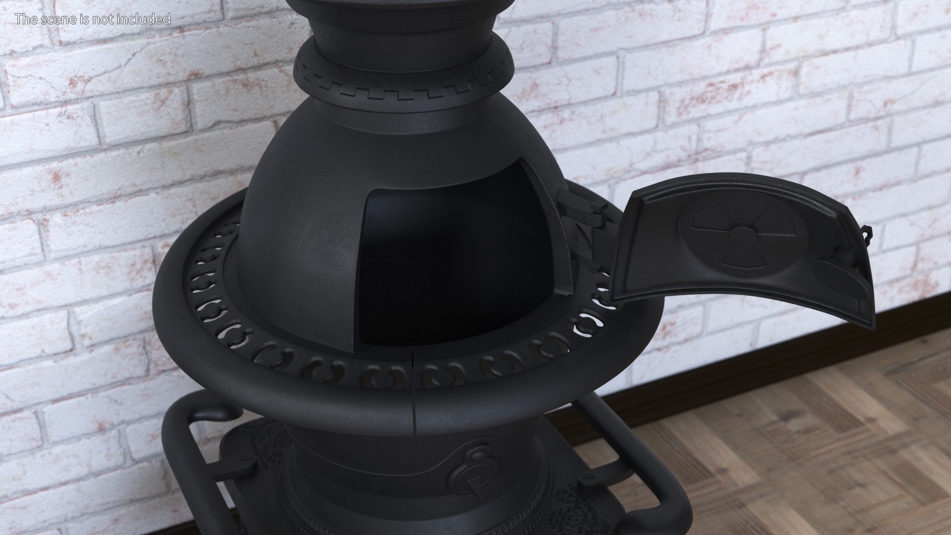 3D Potbelly Stove New Open - TurboSquid 2299967