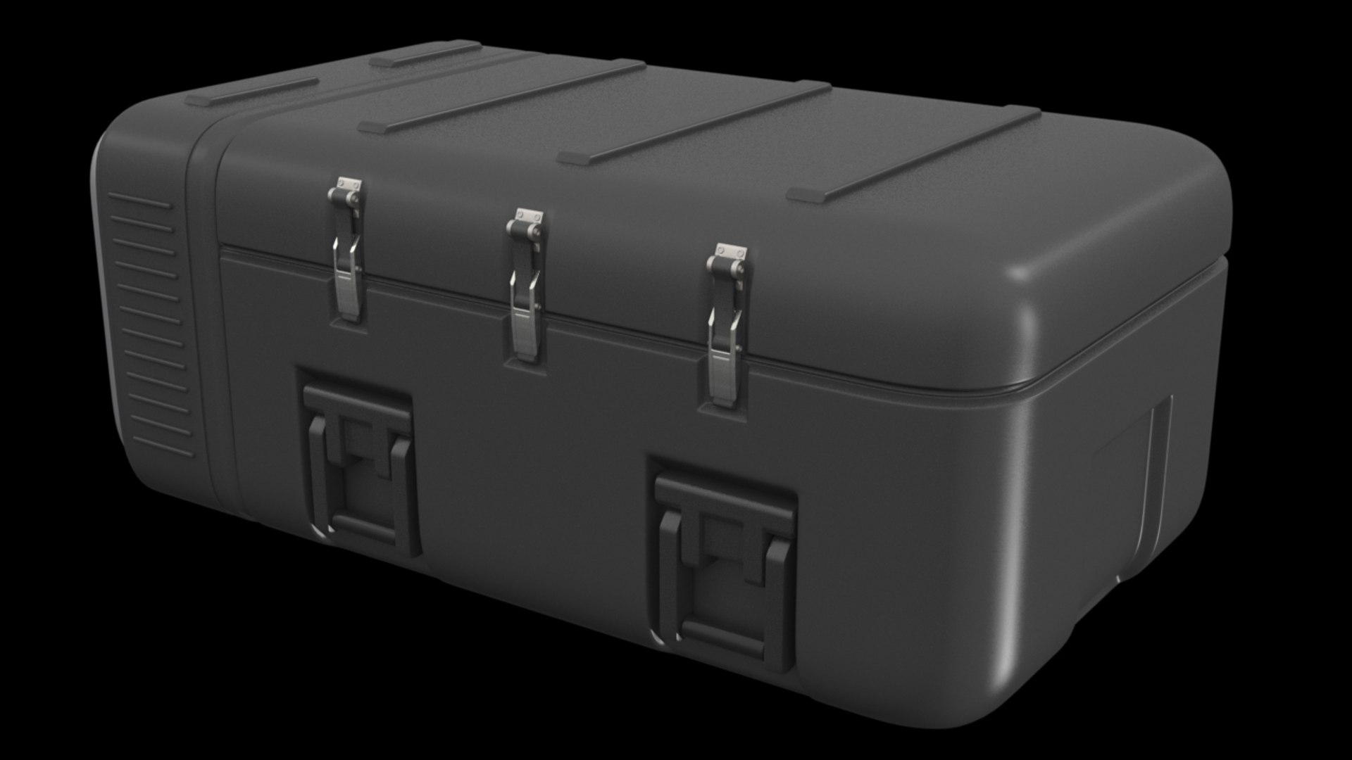 3d Model Military Crate