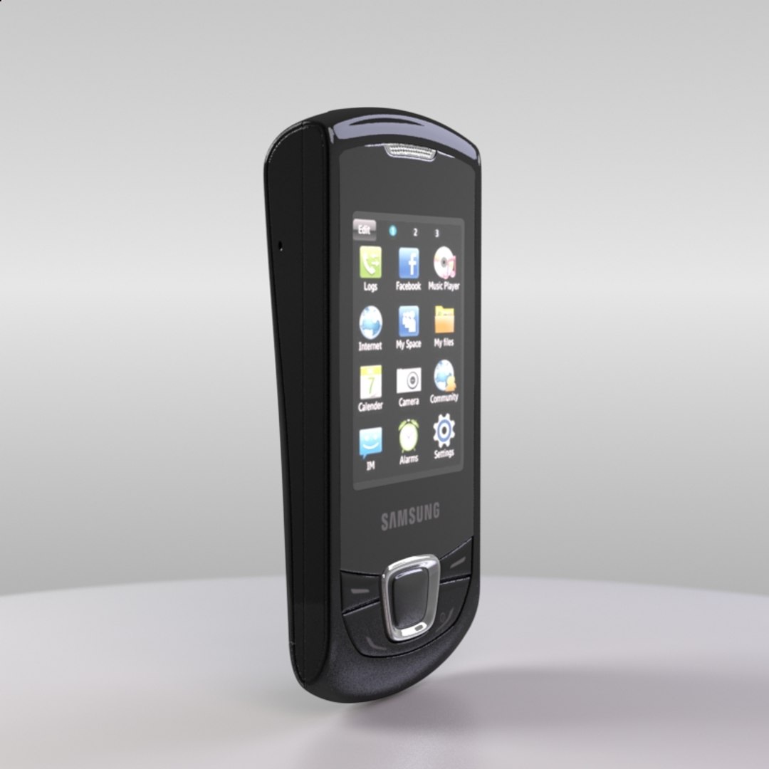 Samsung Gt-e2550 Monte 3d Model