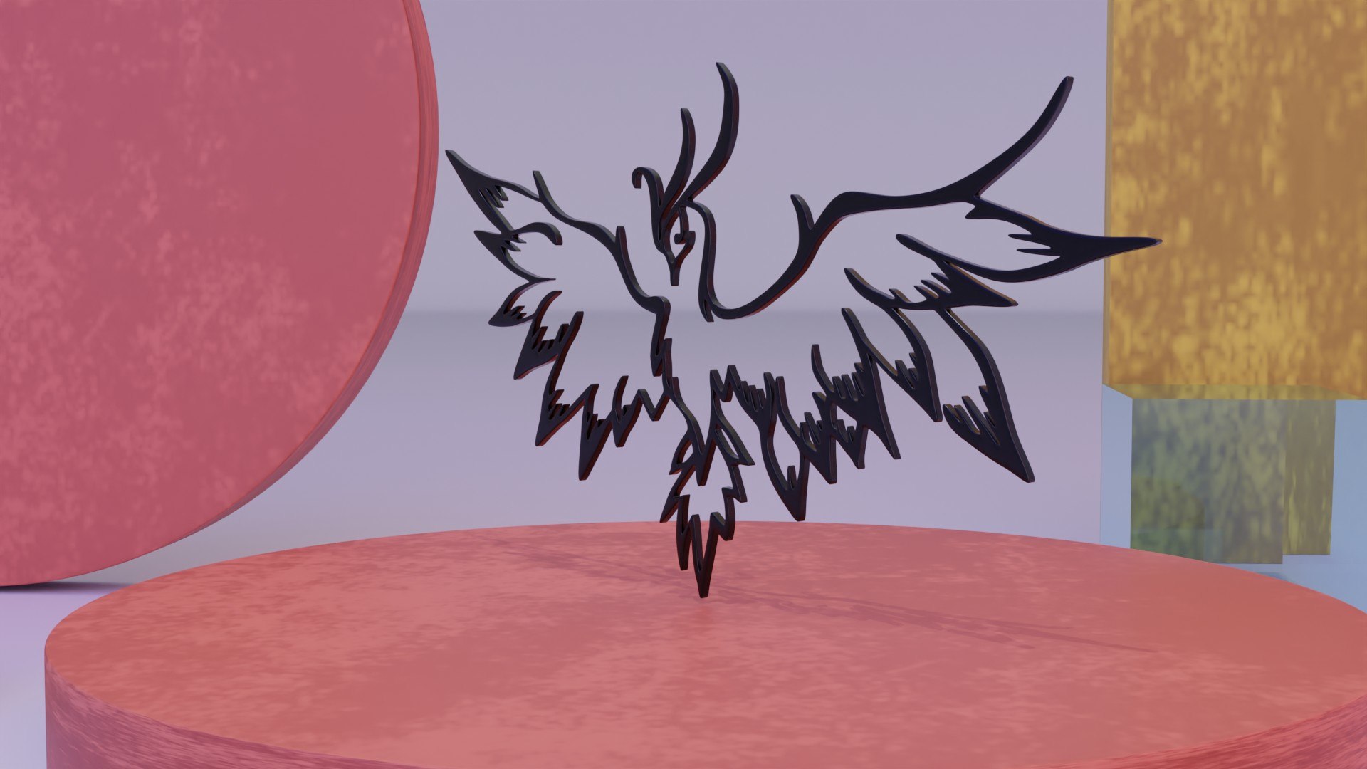 Phoenix - Immortal Bird 04 Low-poly 3D Model 3D Model - TurboSquid 1841815