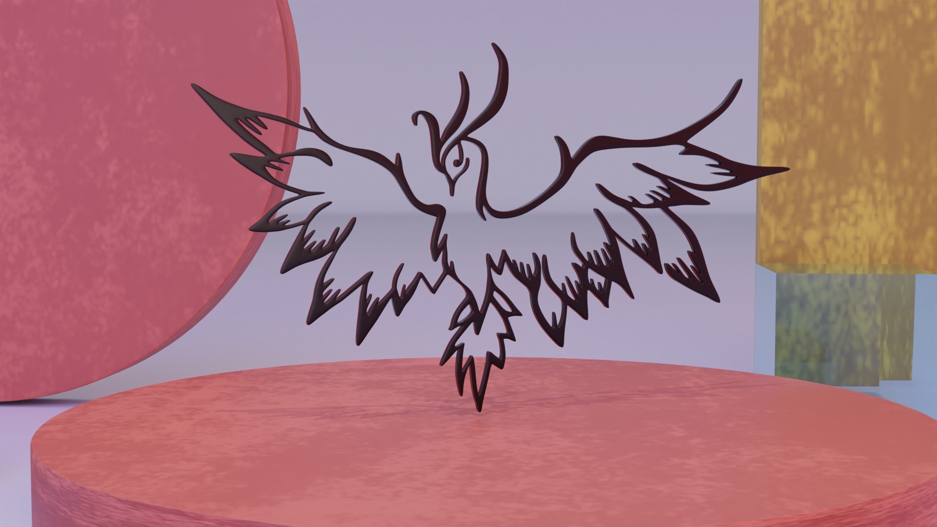 Phoenix - Immortal Bird 04 Low-poly 3D Model 3D Model - TurboSquid 1841815