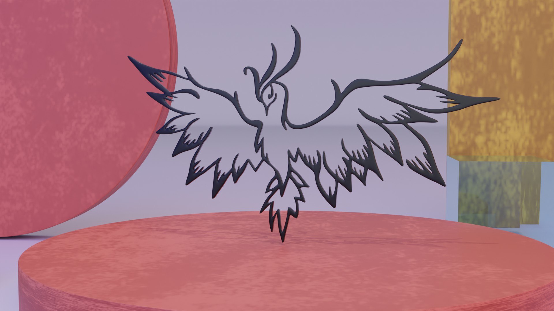 Phoenix - Immortal Bird 04 Low-poly 3D Model 3D Model - TurboSquid 1841815