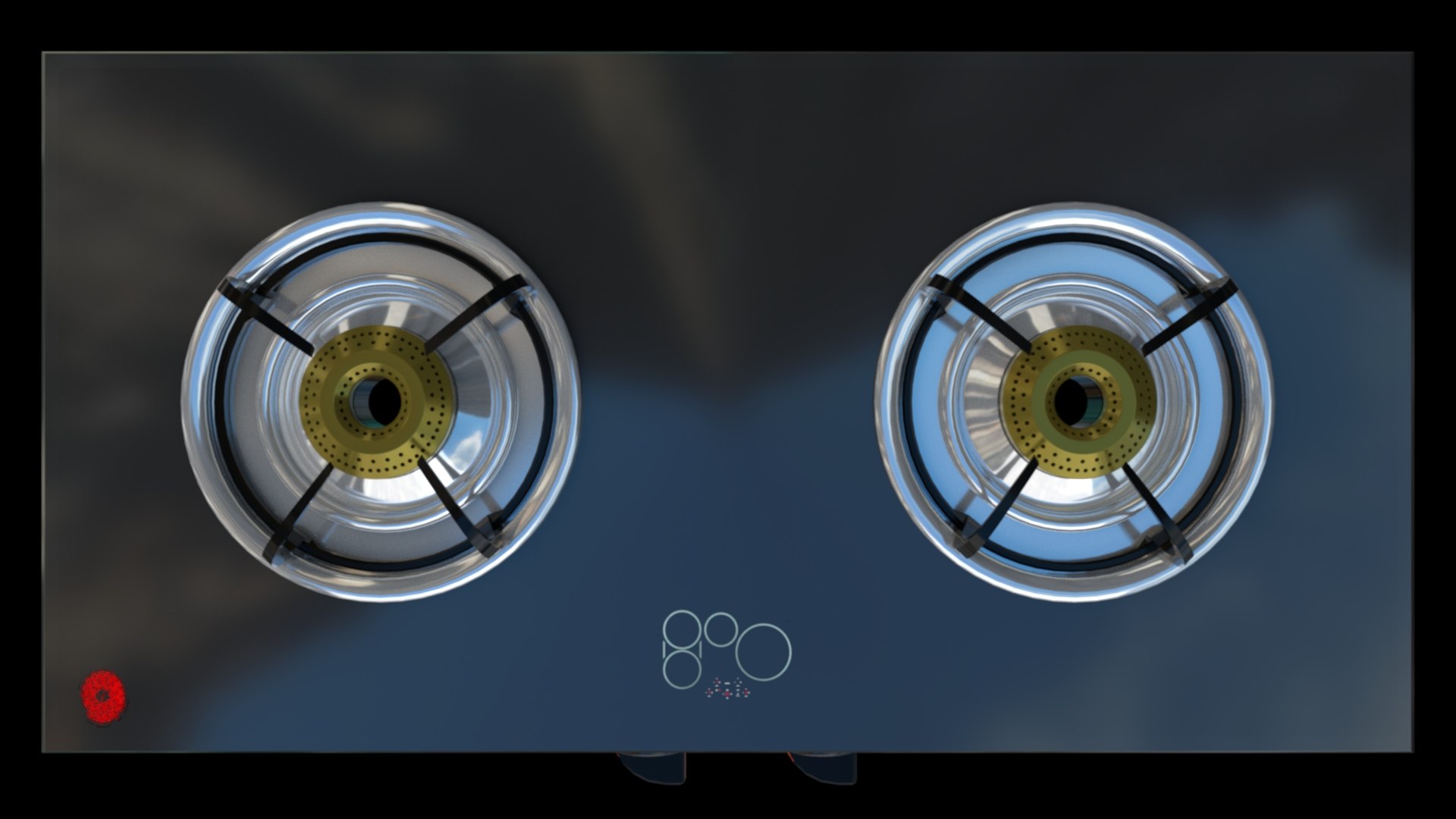 3D Stove - Two Burners Model - TurboSquid 1925043