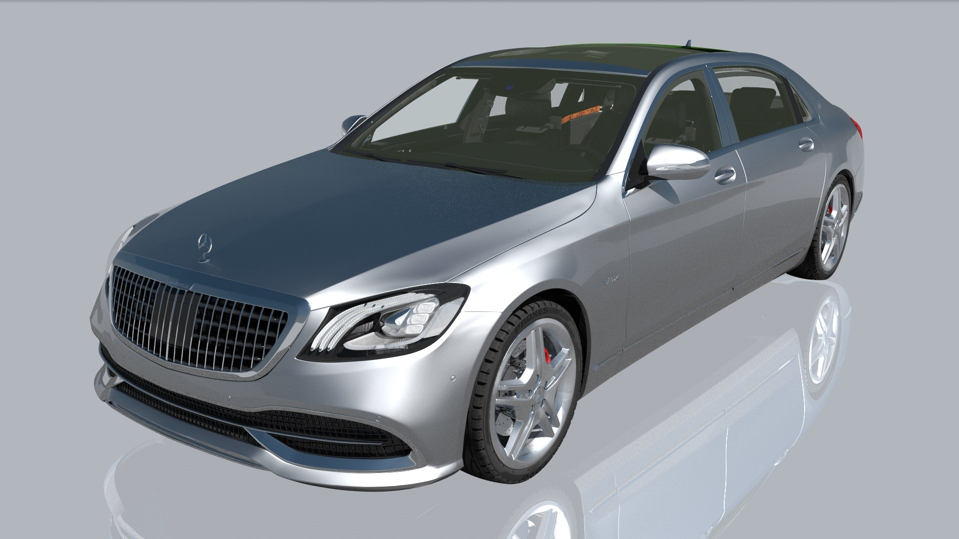 Mercedes Maybach 2019 3D Model - TurboSquid 1912399