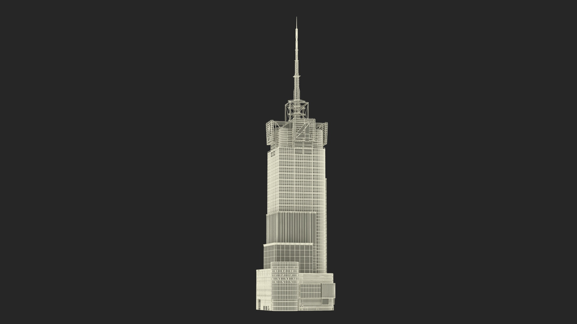 Modern Skyscraper Conde Nast Building 3D Model - TurboSquid 2204024