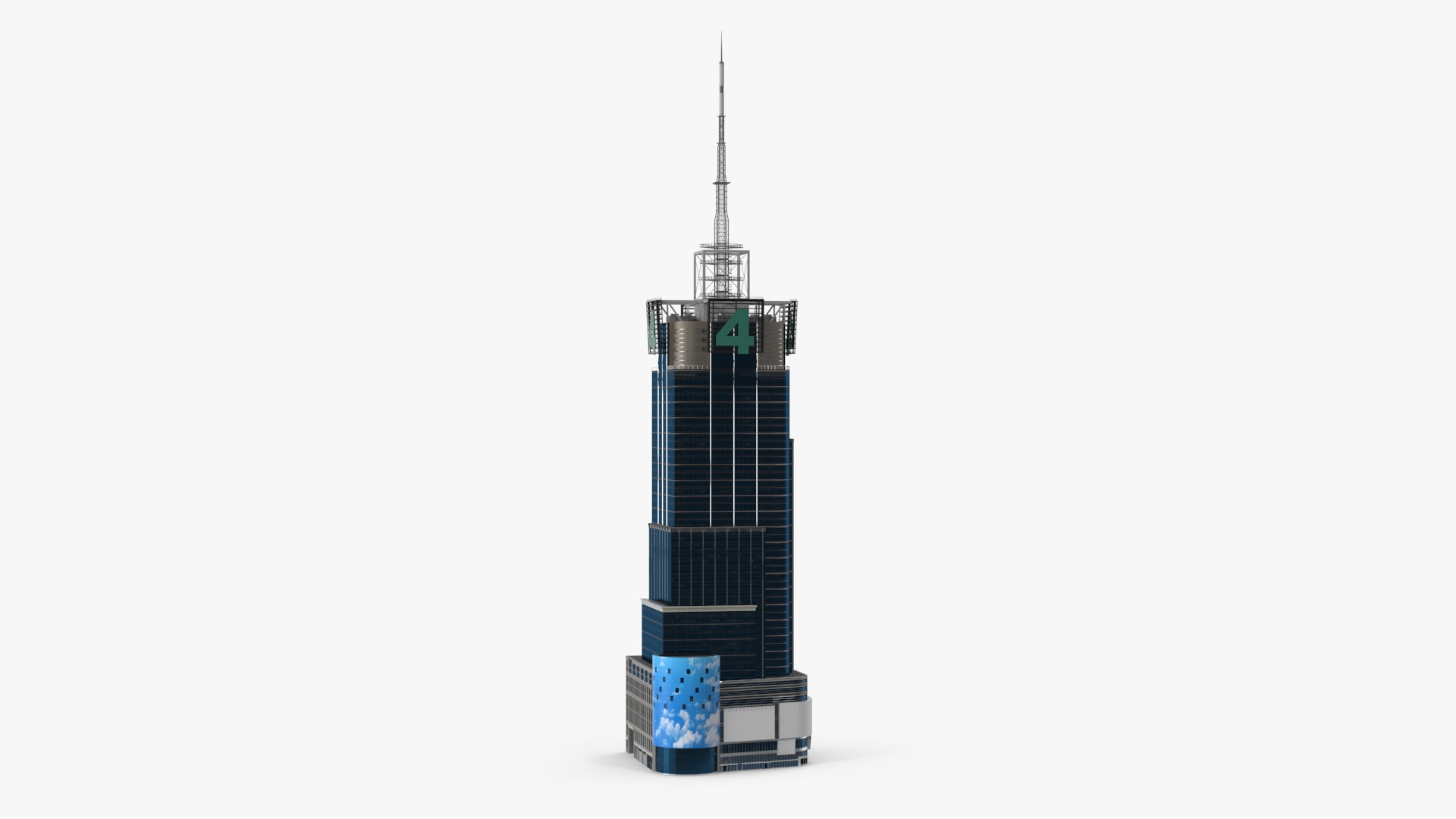 Modern Skyscraper Conde Nast Building 3D Model - TurboSquid 2204024