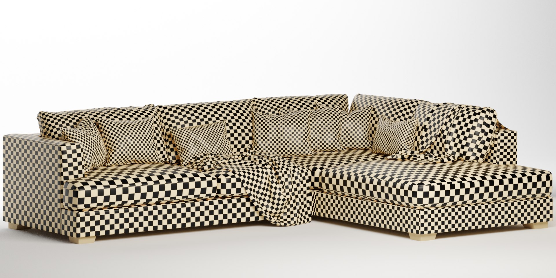 Brandon Corner Sofa 3D - TurboSquid 2204563
