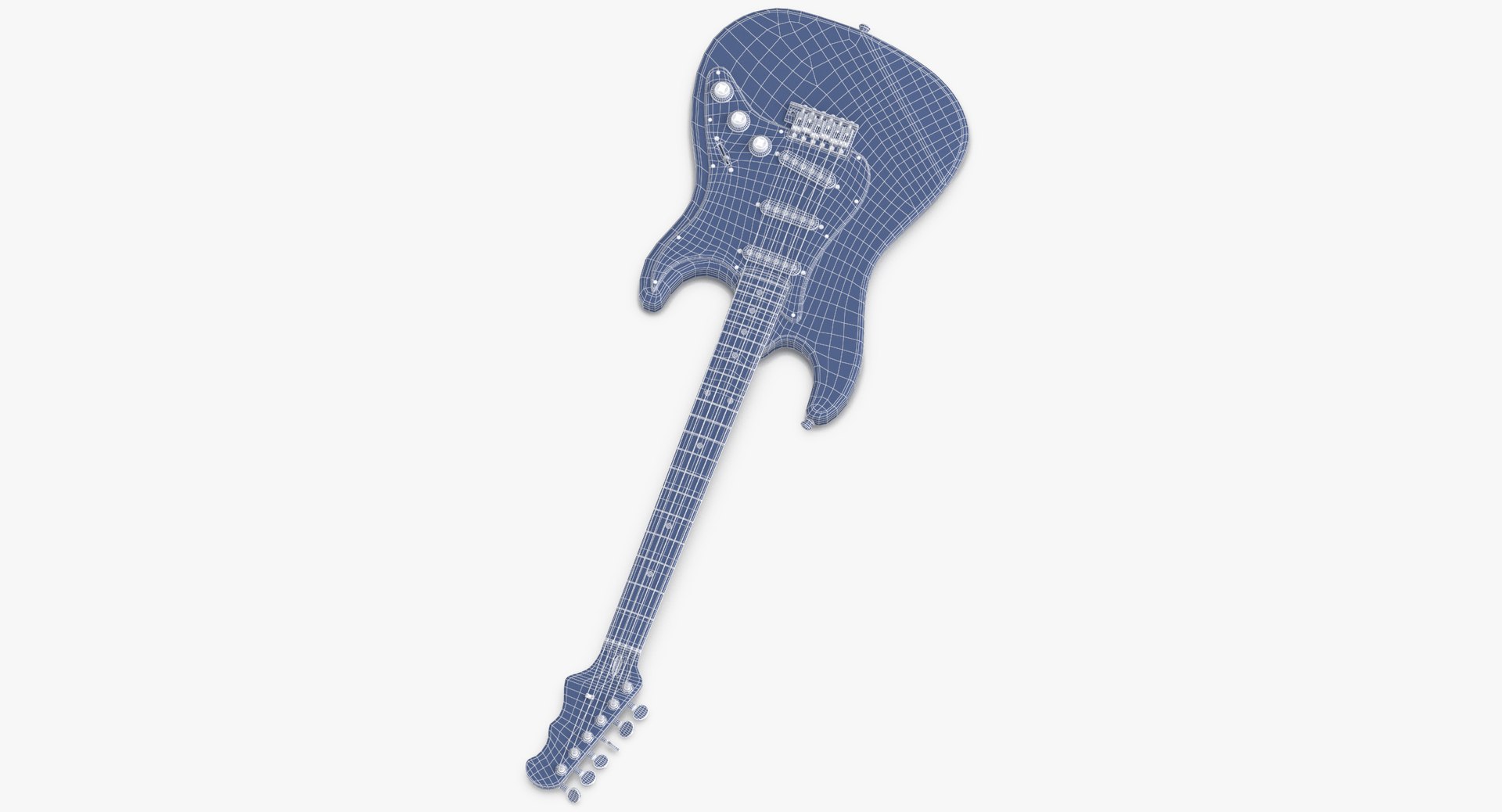 Electric Guitar 3D Model - TurboSquid 1359088