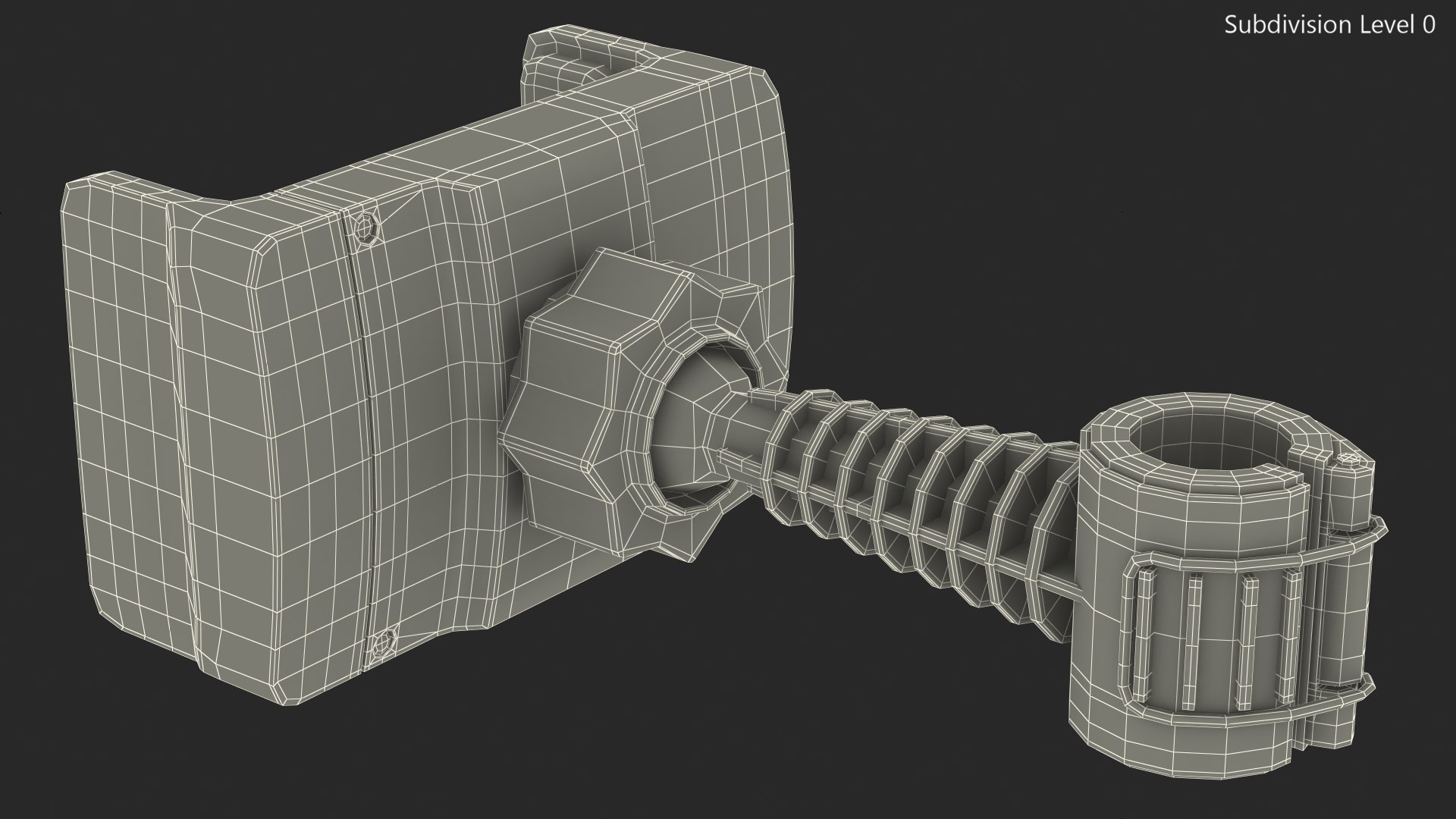 Quick Release Pipe Clamp Phone Holder 3D model - TurboSquid 1819595