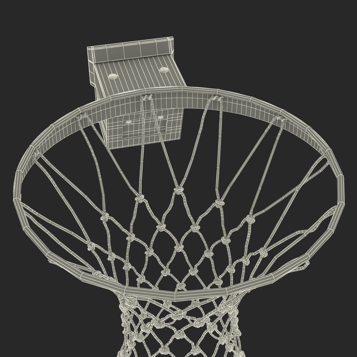basketball rim spalding 3d 3ds