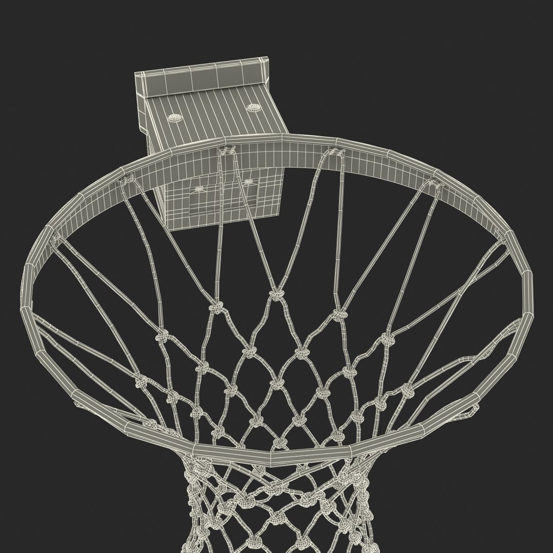 basketball rim spalding 3d 3ds