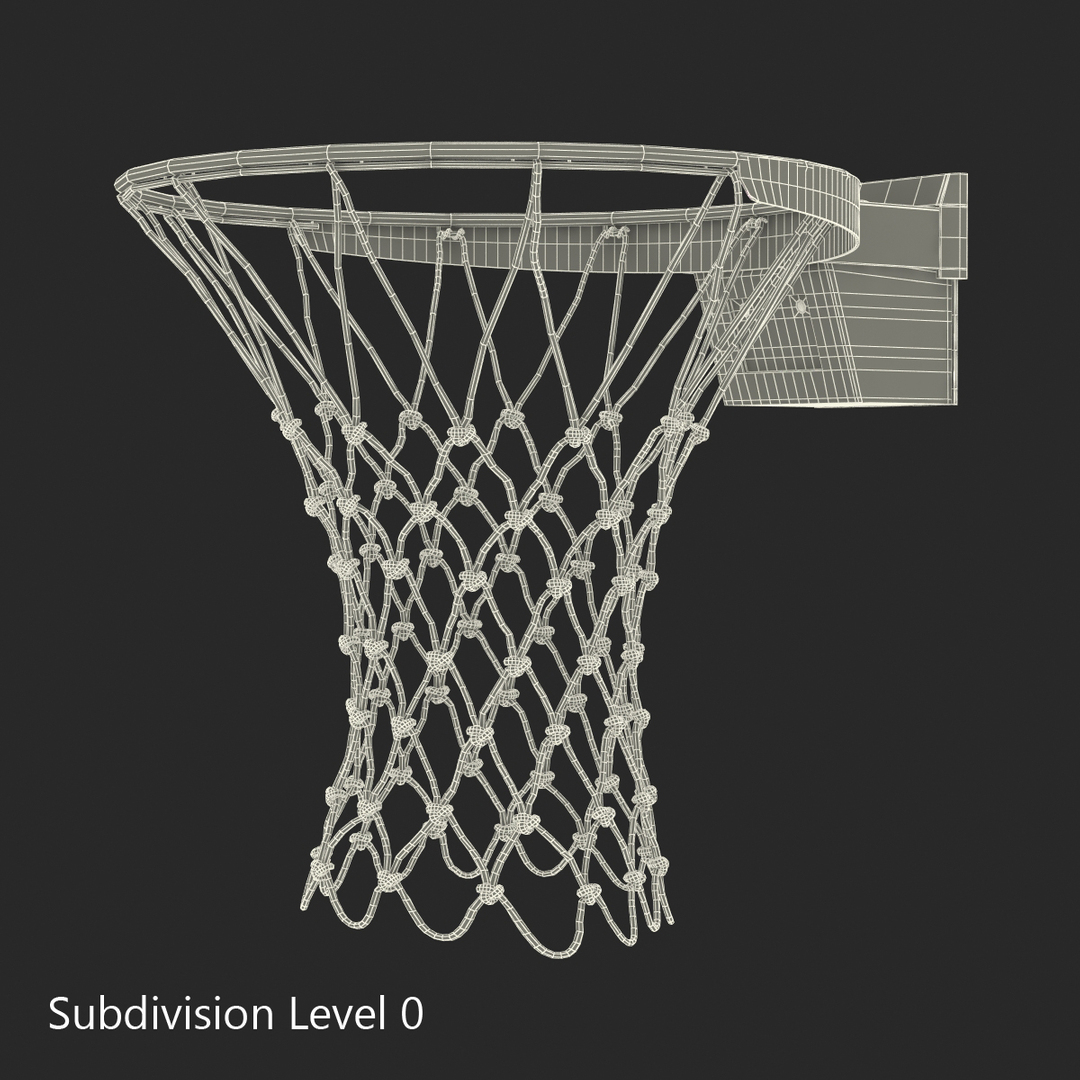 basketball rim spalding 3d 3ds