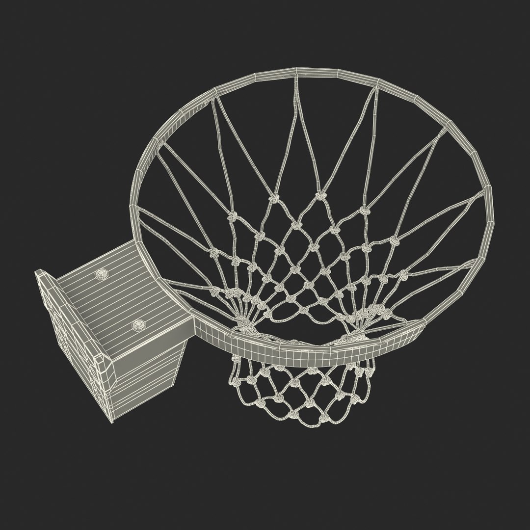 basketball rim spalding 3d 3ds