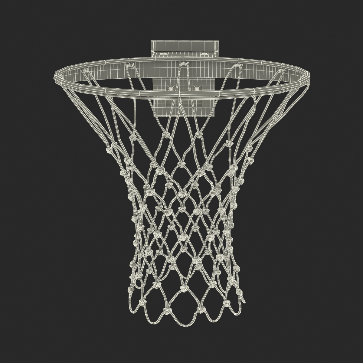 basketball rim spalding 3d 3ds