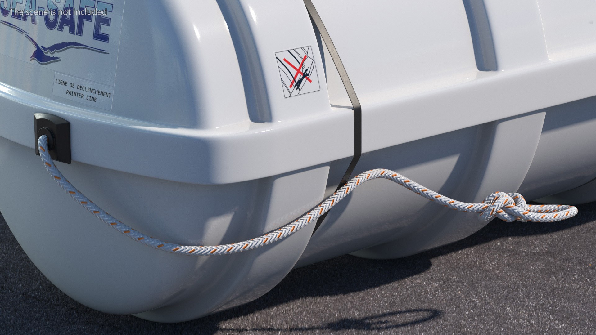 Inflatable Life Raft Capsule 3D model - TurboSquid 1999871