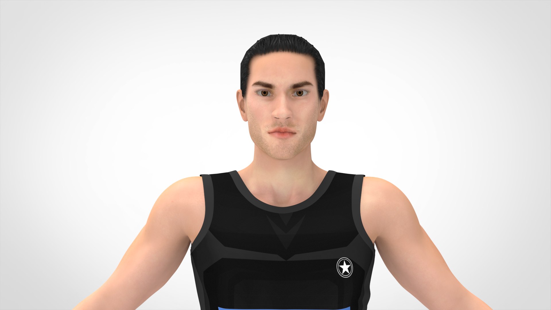 3D Athlete Action Set-01 - TurboSquid 2006689