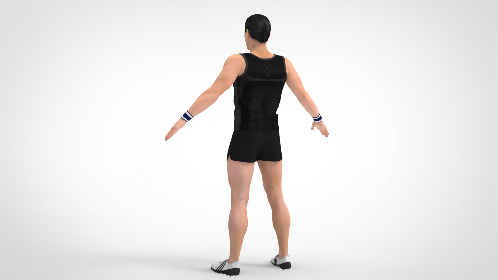 3D Athlete Action Set-01 - TurboSquid 2006689