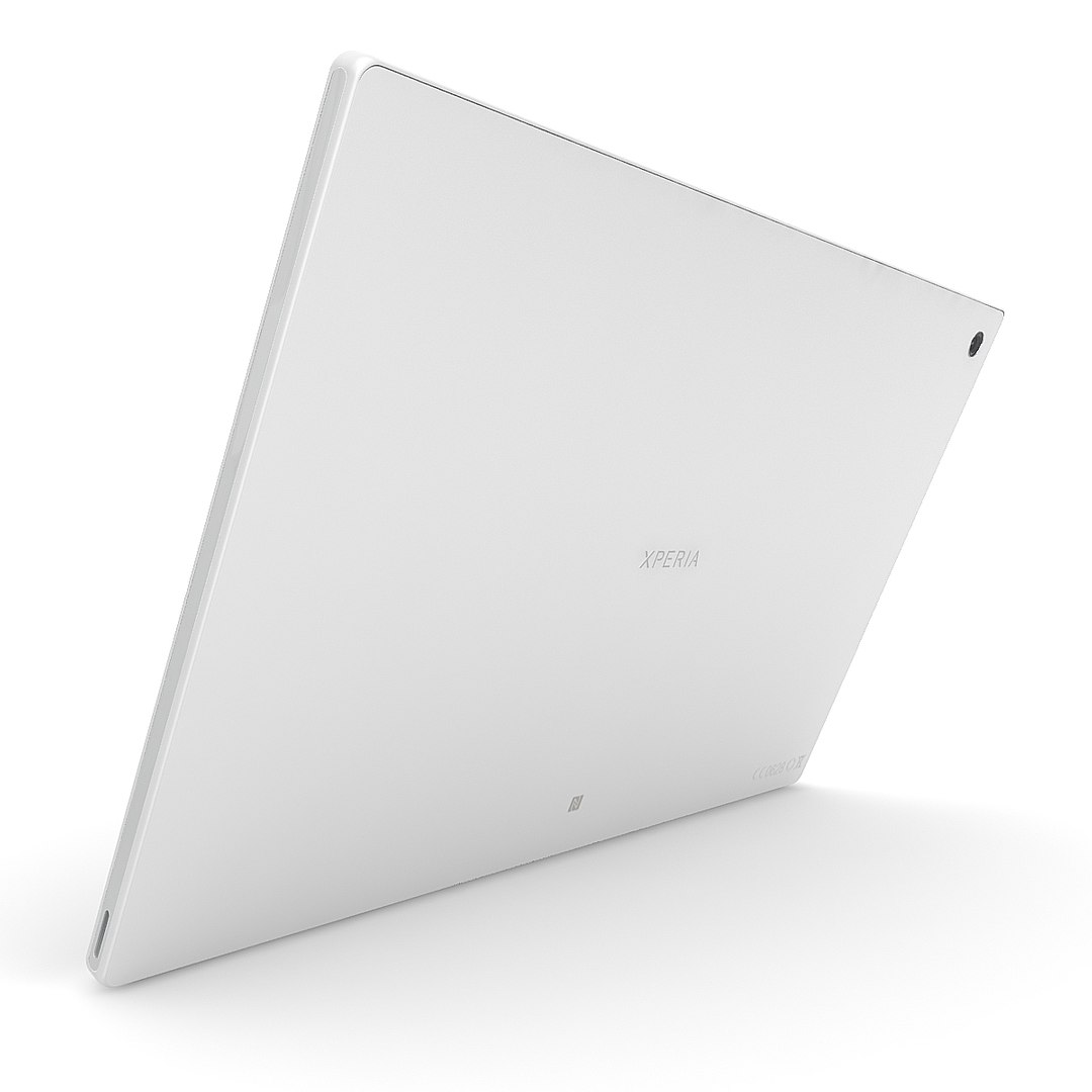 sony xperia tablet z 3d model