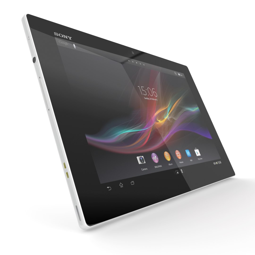 Sony Xperia Tablet Z 3d Model