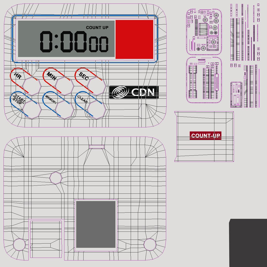 Digital Timer Clock Cdn 3ds