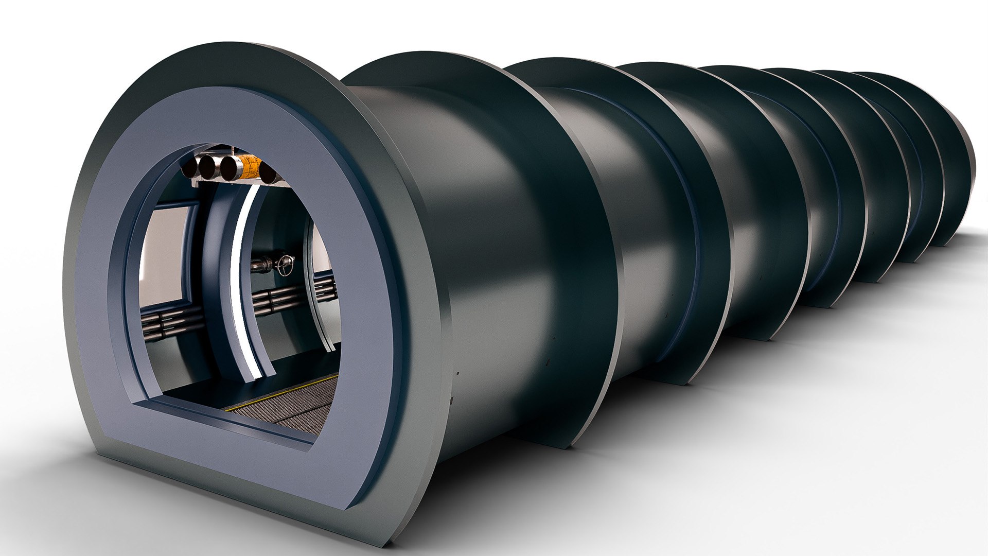 Sci Fi Corridor V2 3D Model - TurboSquid 2273934