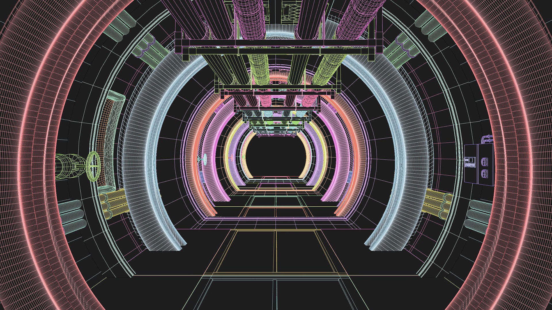 Sci Fi Corridor V2 3D Model - TurboSquid 2273934