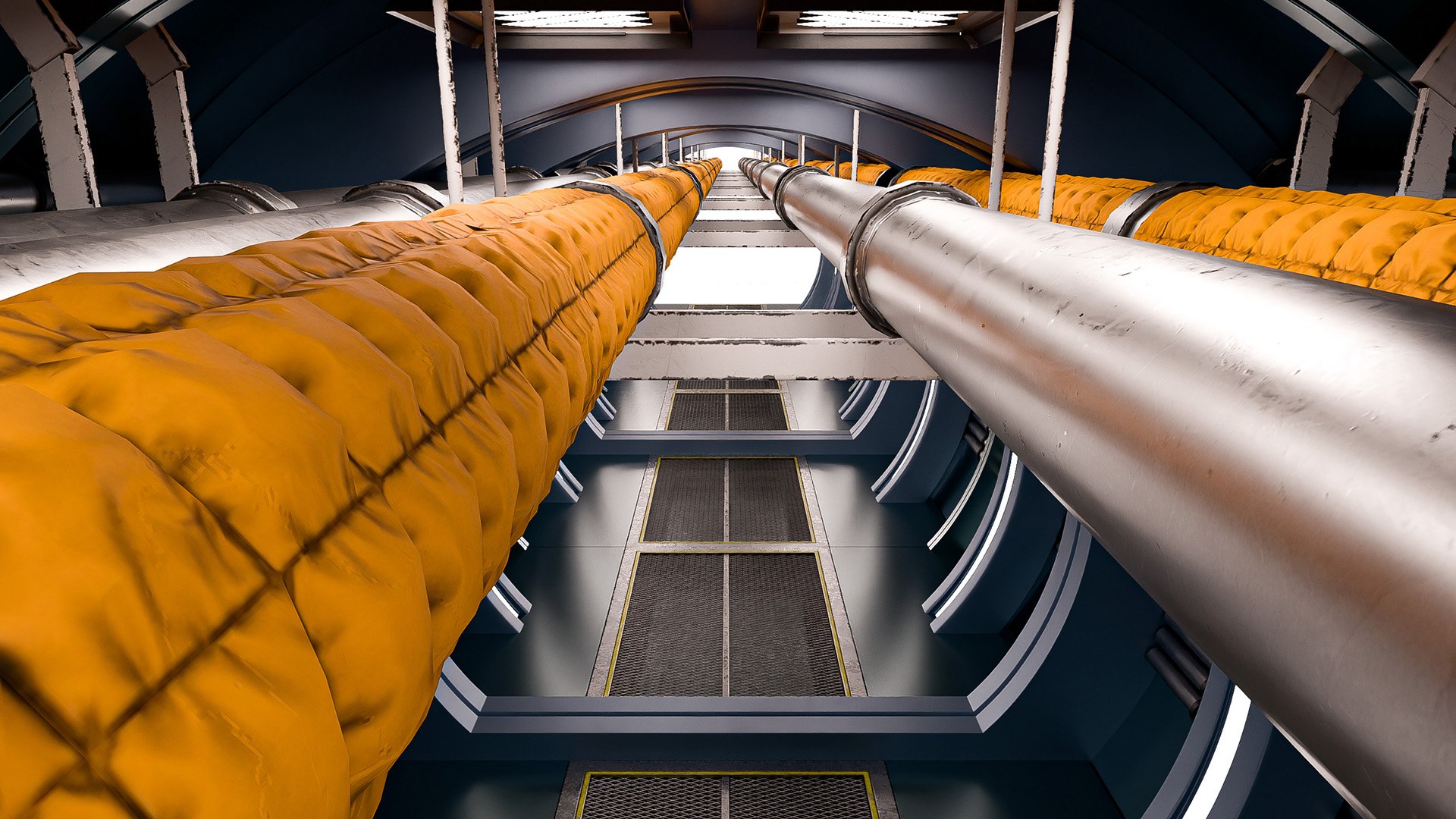 Sci Fi Corridor V2 3D Model - TurboSquid 2273934