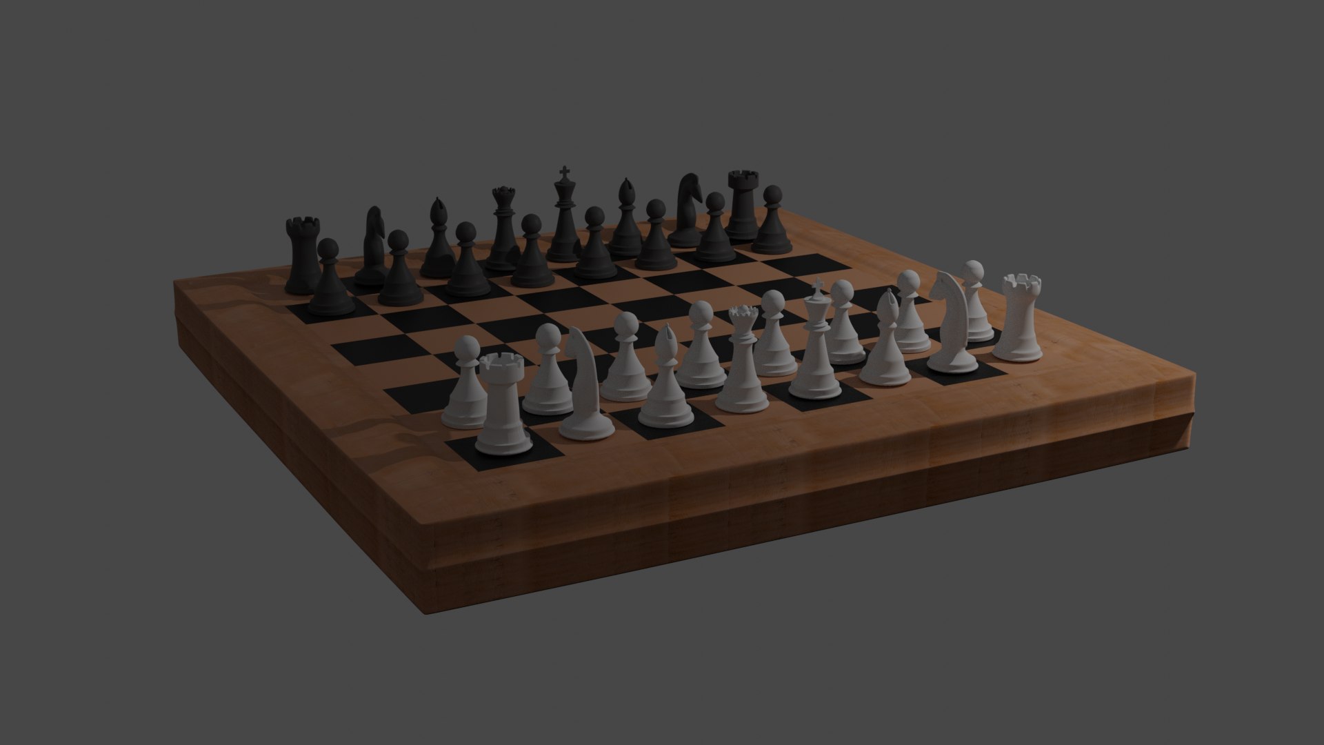 Free 3D Chess Chessboard Board Model - TurboSquid 1612338
