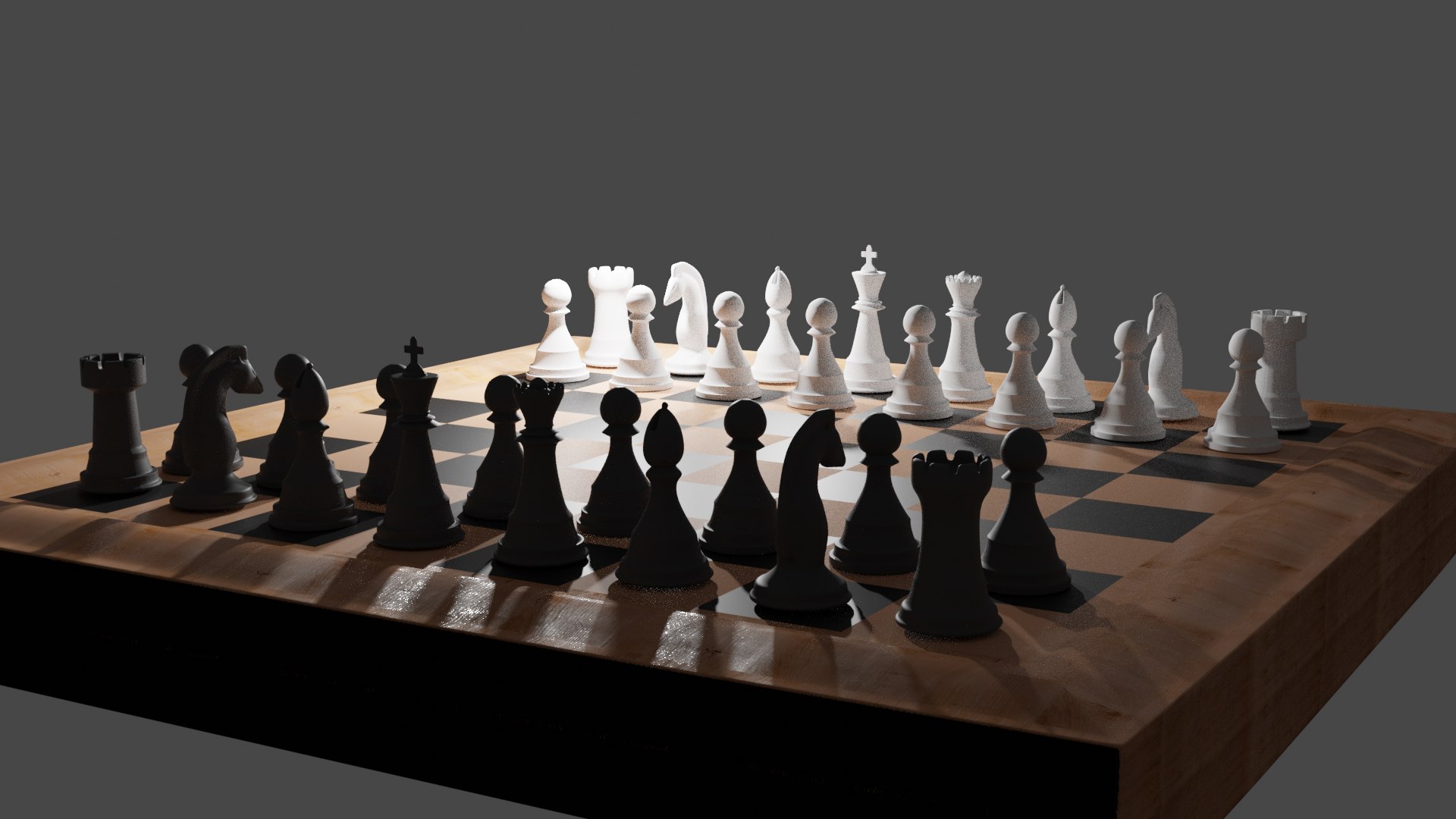 Free 3D Chess Chessboard Board Model - TurboSquid 1612338