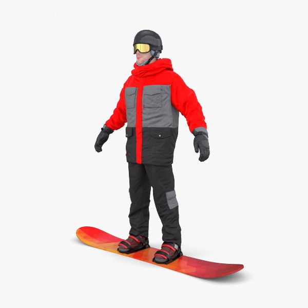 Snowboarder 3D Models for Download | TurboSquid