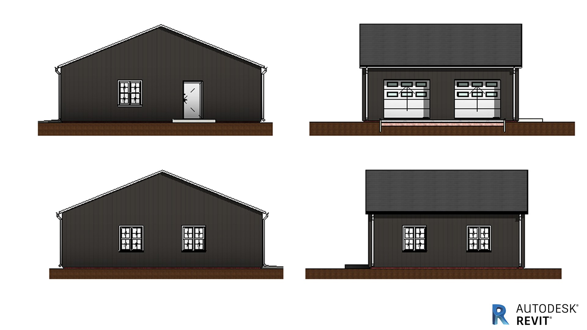 3D Garage Wooden Frame Construction With A Project - TurboSquid 2059170