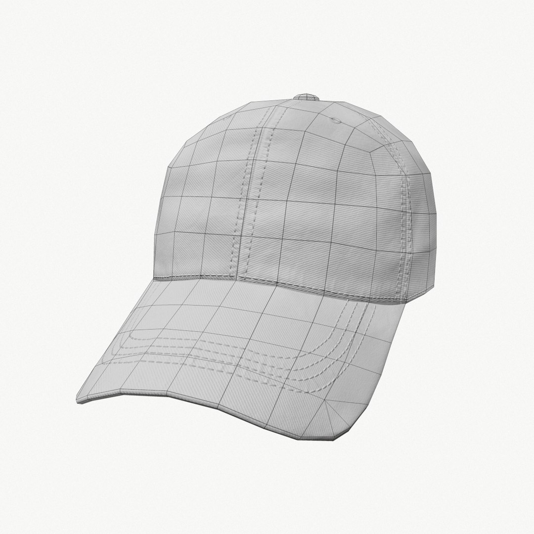 3D Baseball Cap Model - TurboSquid 1554466