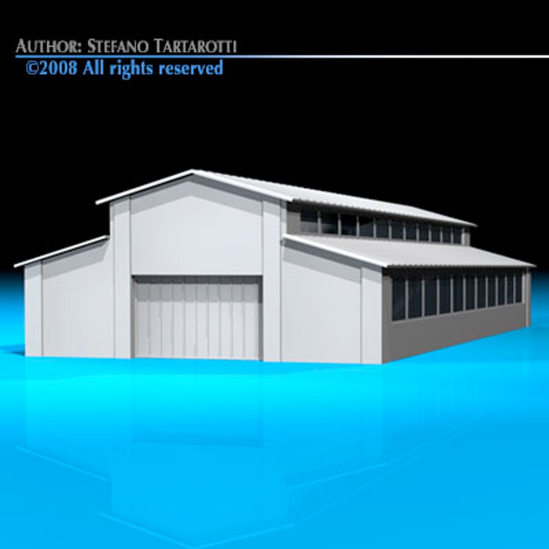 Stable Building Dxf