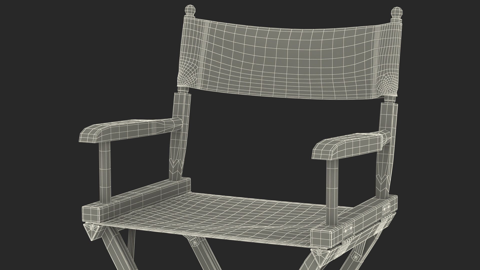 Tall Folding Chair 3D model - TurboSquid 2018136