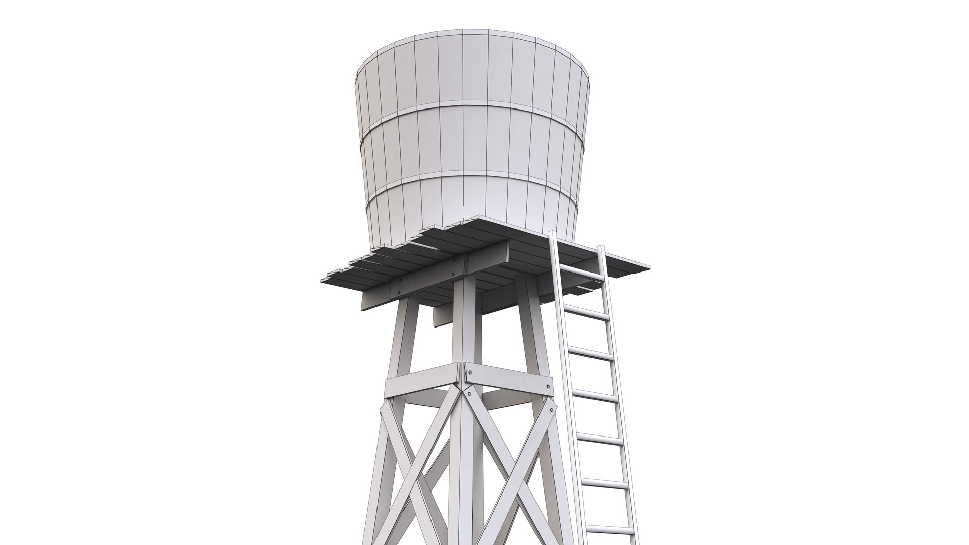 3D Water Tank Collection Model - TurboSquid 2010447