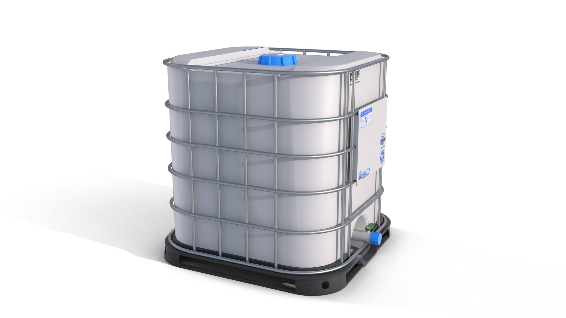 3D Water Tank Collection Model - TurboSquid 2010447