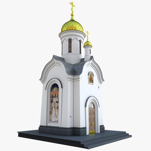 Russian Orthodox Church 3D Models for Download | TurboSquid