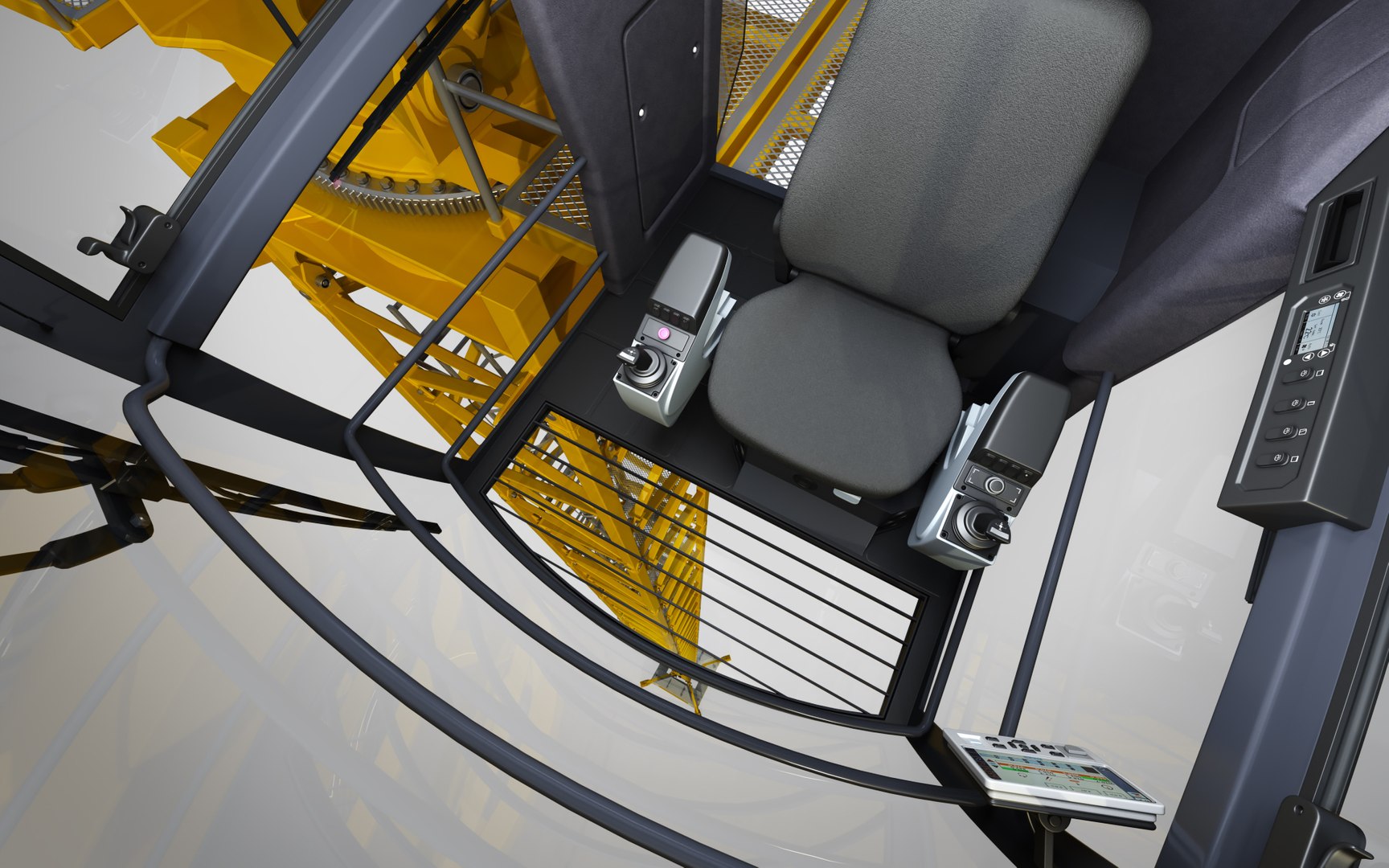 Tower Crane Potain MD 509 M20 3D model - TurboSquid 1830024