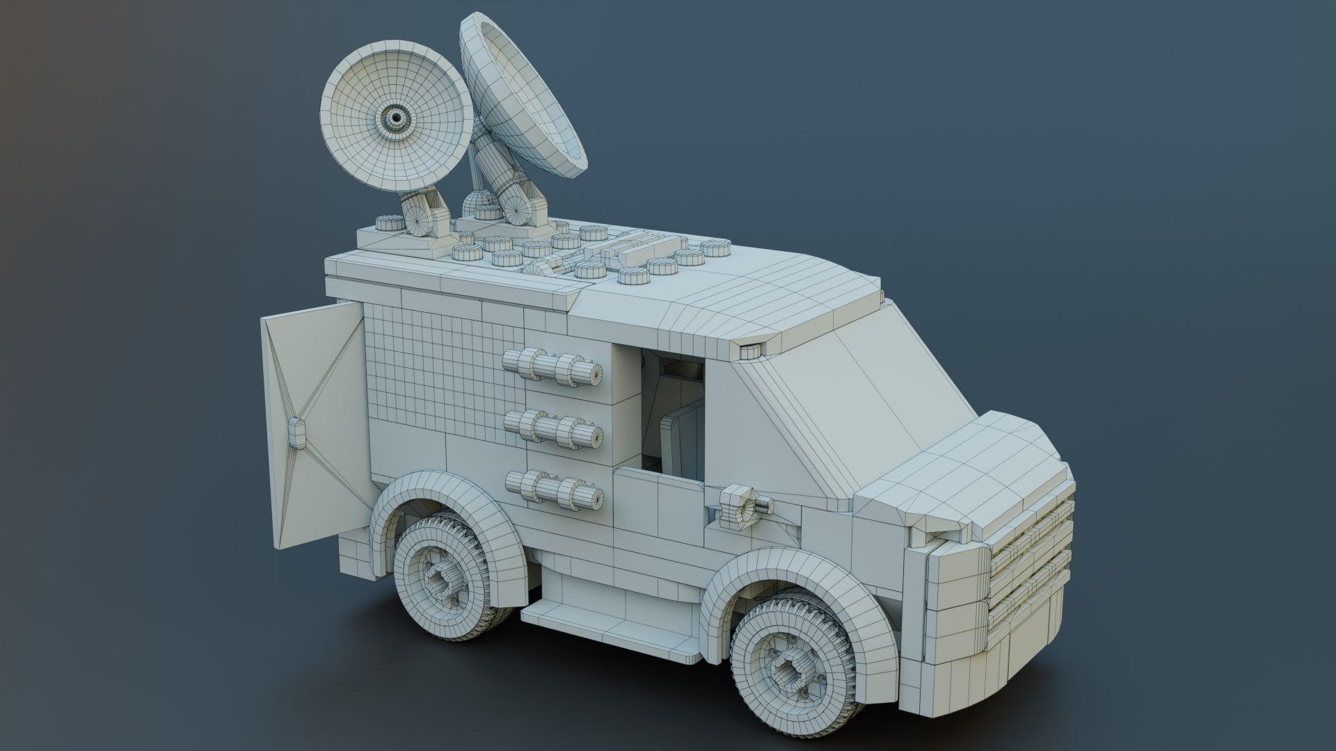 3D Lego news crew reporters - TurboSquid 1833522