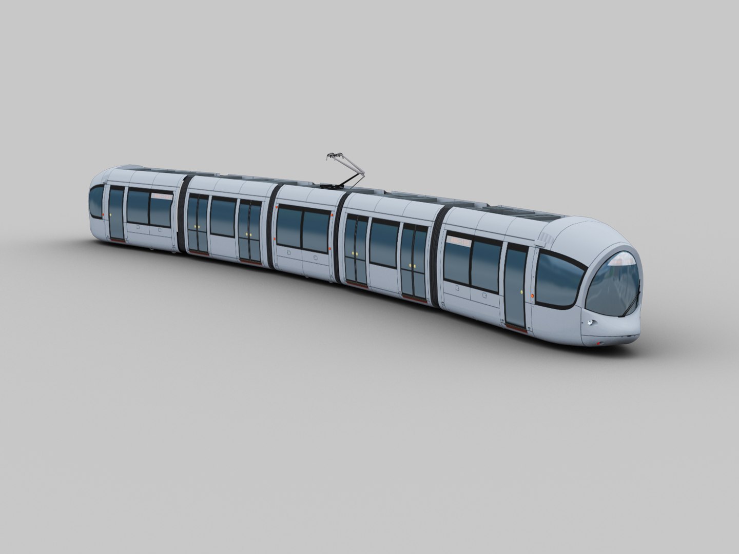 Lyon Tram Lowpoly Model - TurboSquid 1860625